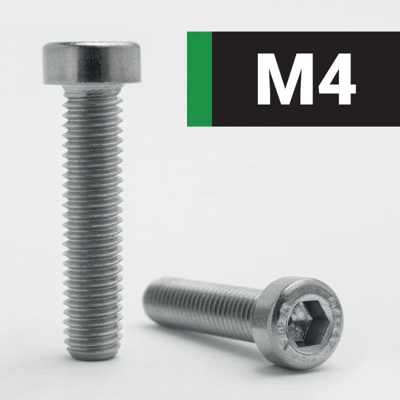 M4 Low Head Socket Cap - Stainless Steel – Jacbolts
